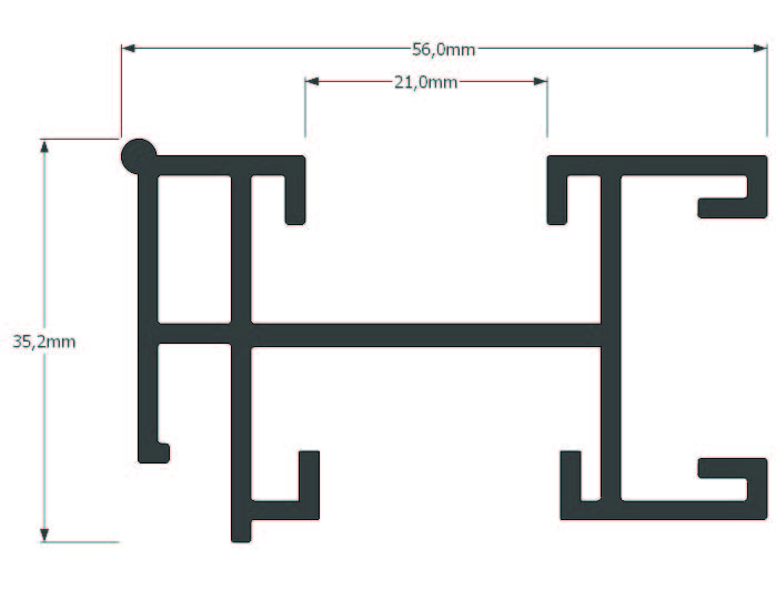 Rail Systems for stretch ceilings' fixation | Apollon Design